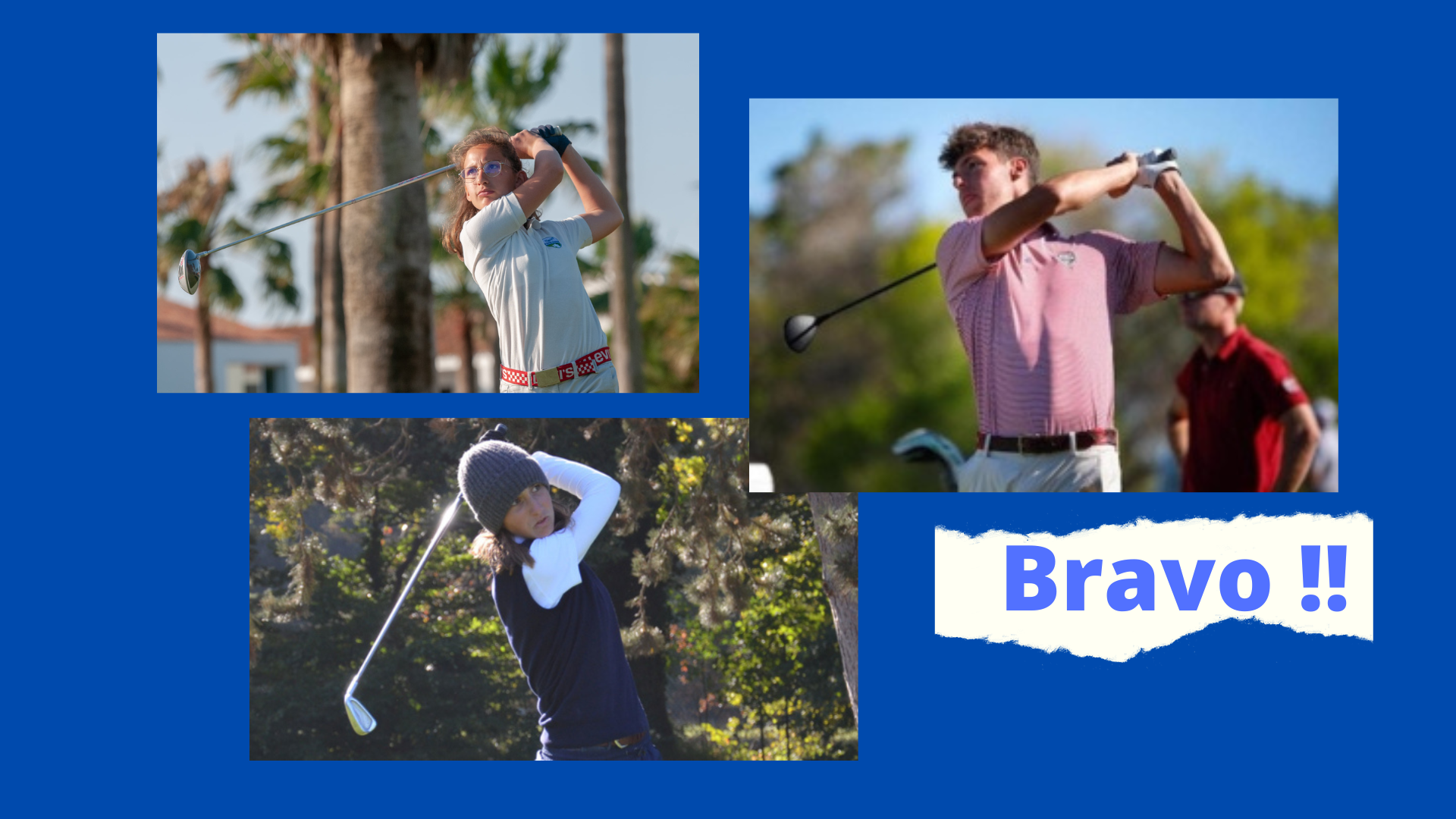 Les sélections "France" pour l'été 2022 | Golf Hauts de France