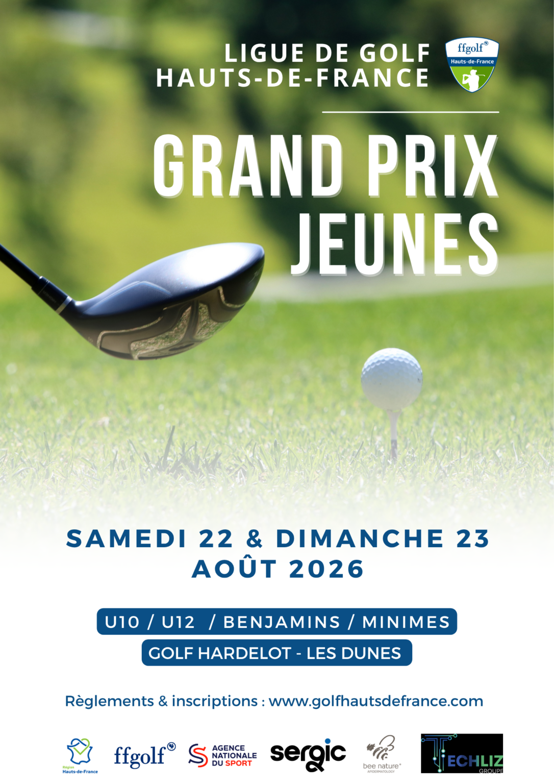 Grand Prix Jeunes HDF - Hardelot Les Dunes - 22 & 23 août 2026 | Golf ...